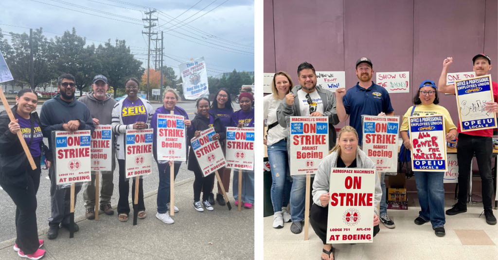 Solidarity flourishes on the IAM strikeline — The STAND