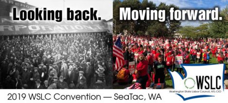 Trumka inspires at the WSLC Convention — The STAND