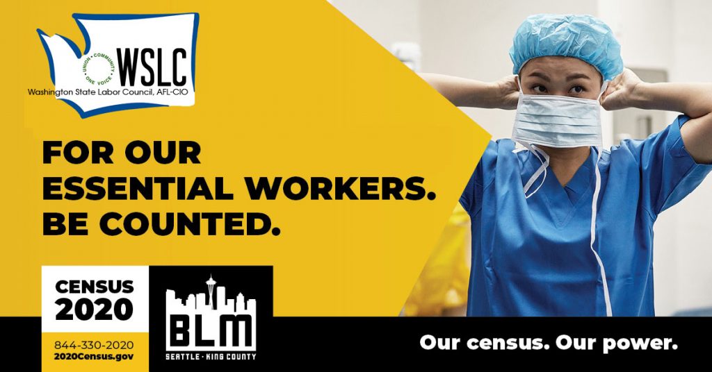 Our census is our power. It's not too late to BE COUNTED! — The STAND