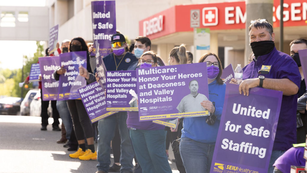 Staff at MultiCare Deaconess, Valley hospitals win 'huge gains' — The STAND