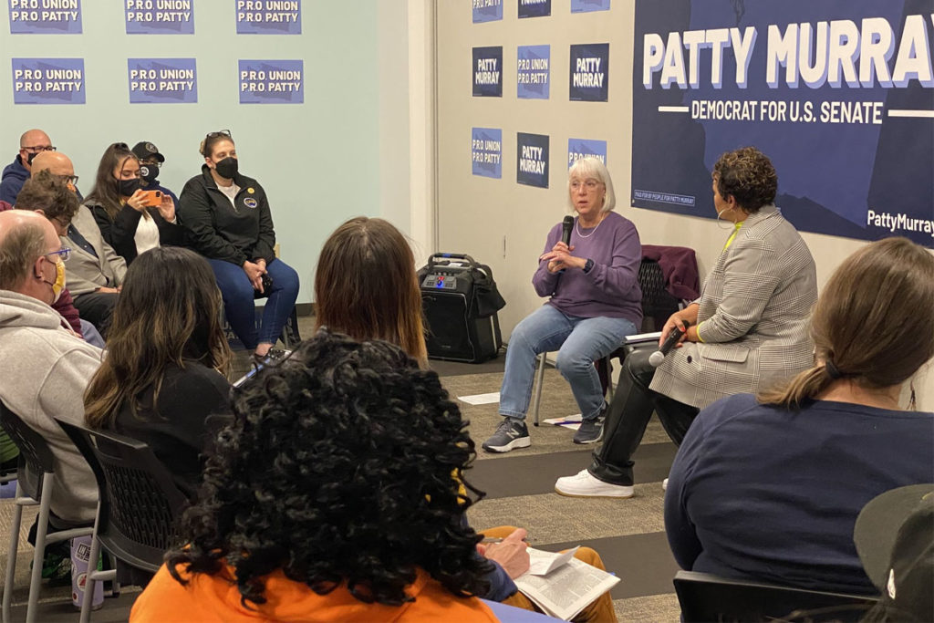 Sen. Patty Murray 'proud to be a champion for unions'