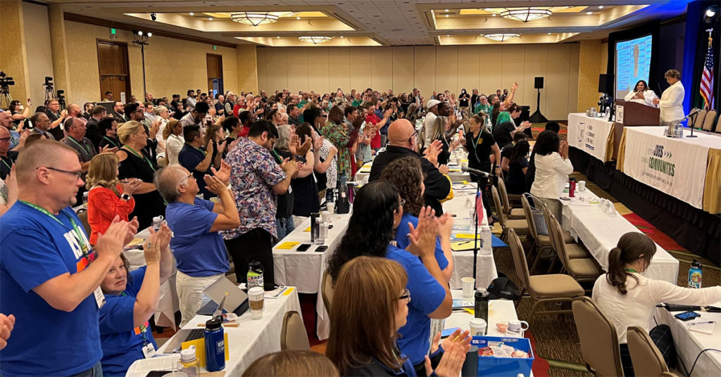 WSLC resolutions chart course for Washington's 'voice of labor'