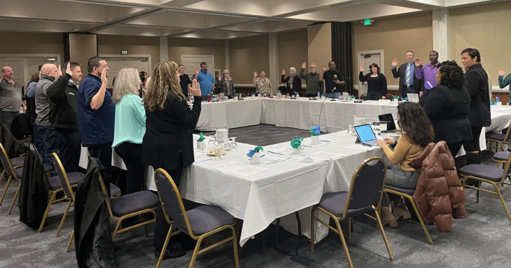 State labor leaders begin terms as WSLC vice presidents