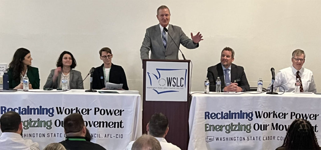 WSLC delegates swarm State Capitol to 'reclaim worker power'