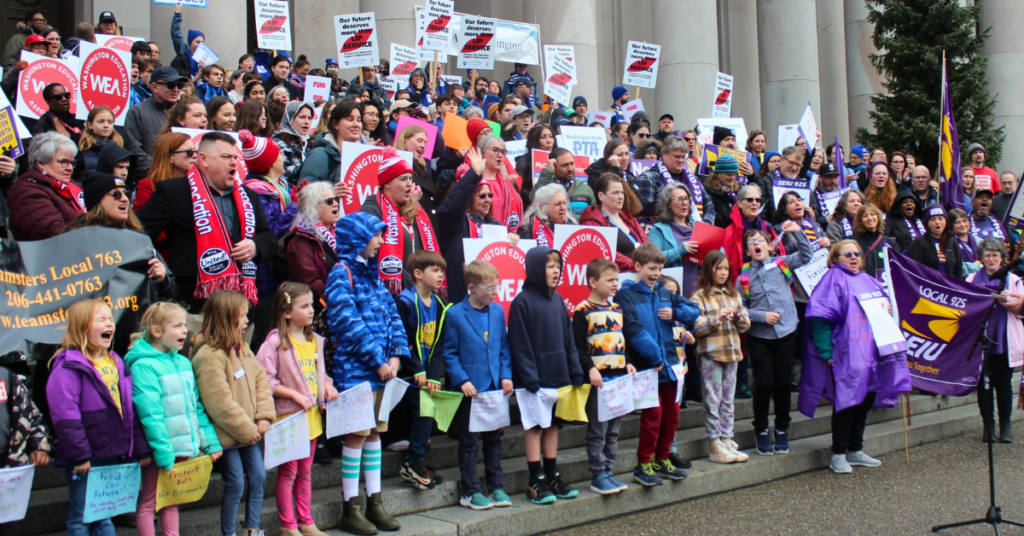 Educators call for new revenue to fund schools — The STAND