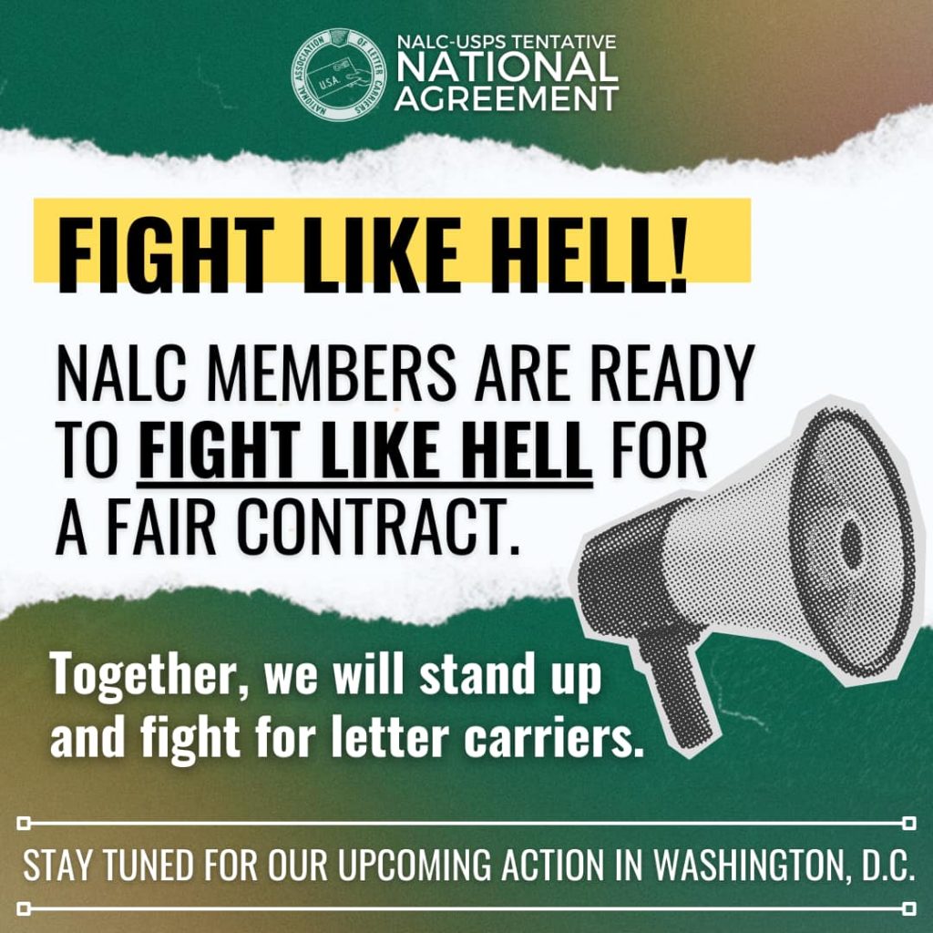 Letter carriers reject tentative agreement — The STAND