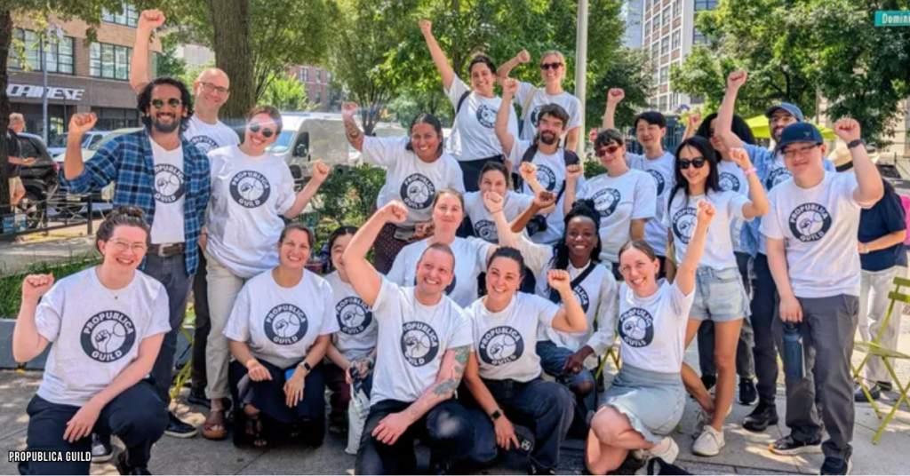 ProPublica Guild members pledge to strike — The STAND