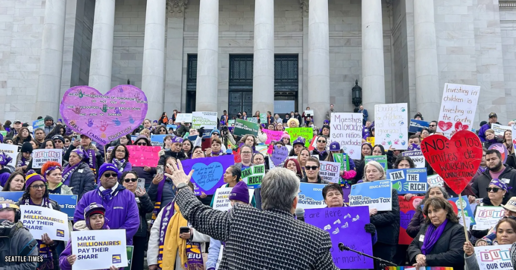 Unions rally | AI | NY Nurses TA — The STAND