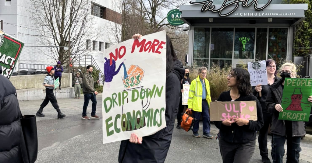 Starbucks baristas file ULPs over store closures — The STAND