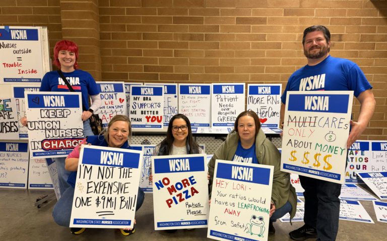Tacoma nurses to picket amid contract fight — The STAND