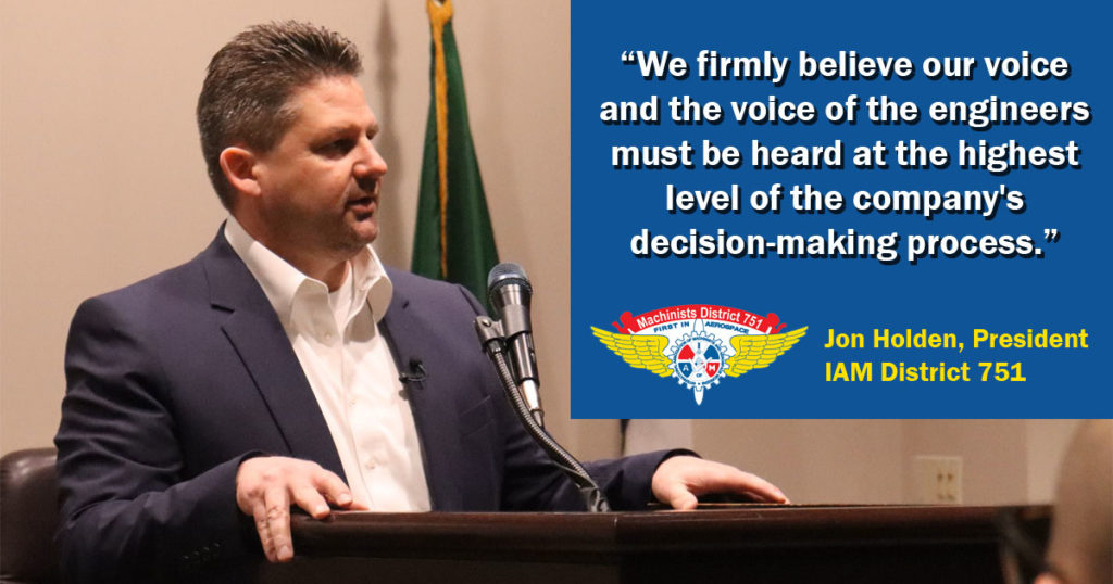 Boeing unions want a seat at the table