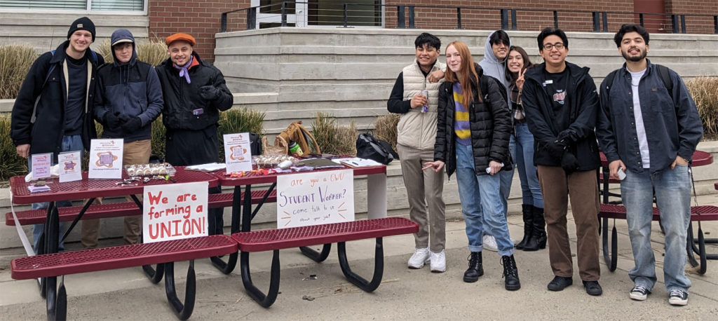 Student workers at Central WA University are forming a union