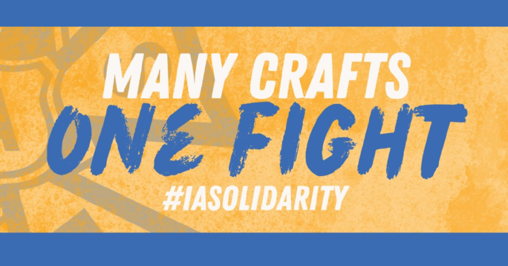 IATSE and AMPTP reach TA — The STAND