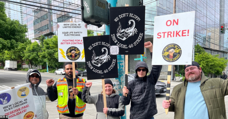 IBEW 46 Limited Energy strike ends — The STAND