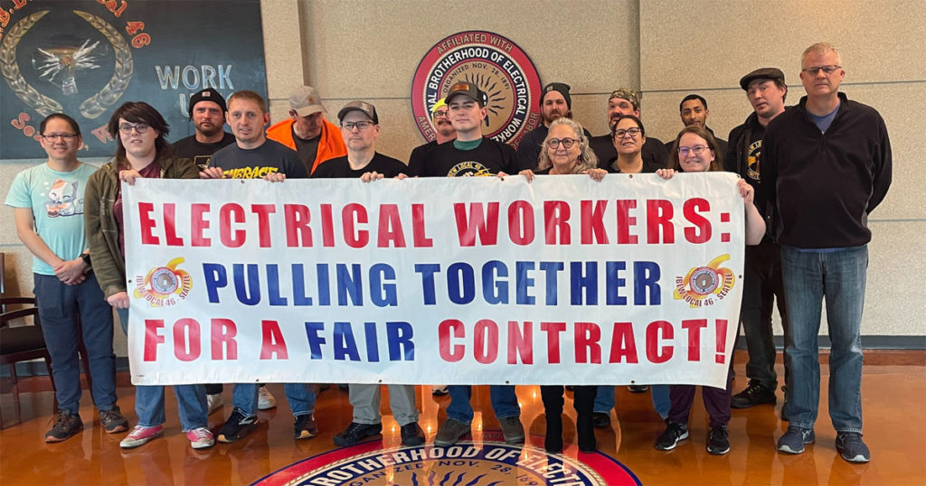 We're NOT disposable! 1,000 electricians may strike!