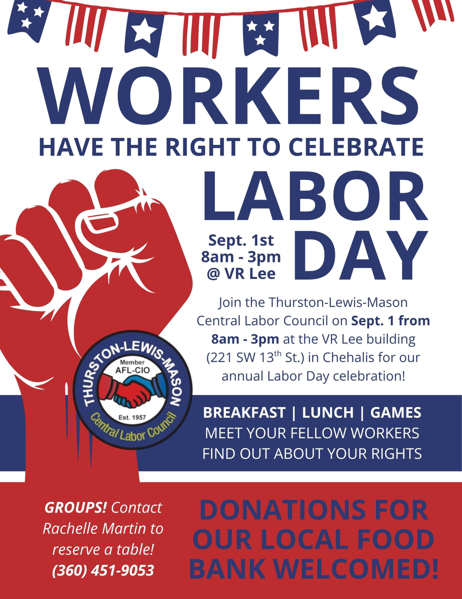 South Sound Labor Day celebrations — The STAND