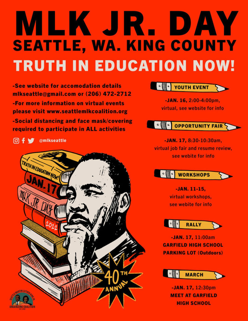 Multiple virtual events to celebrate MLK Day