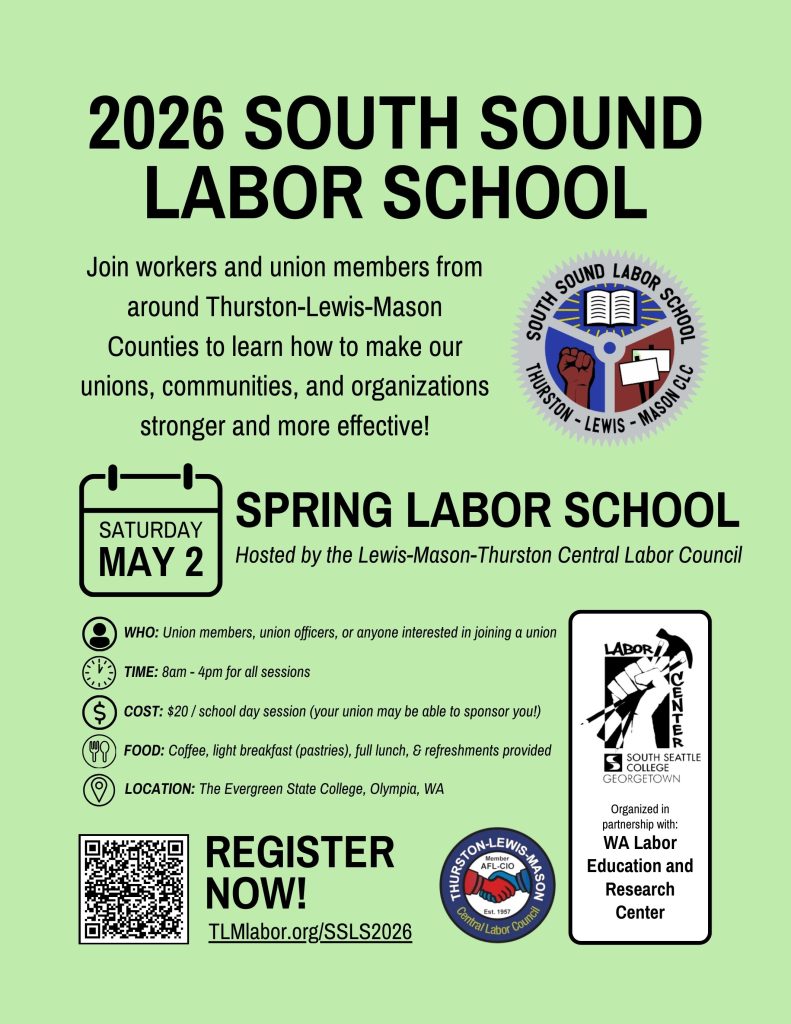 South Sound Labor School returns for spring session — The STAND