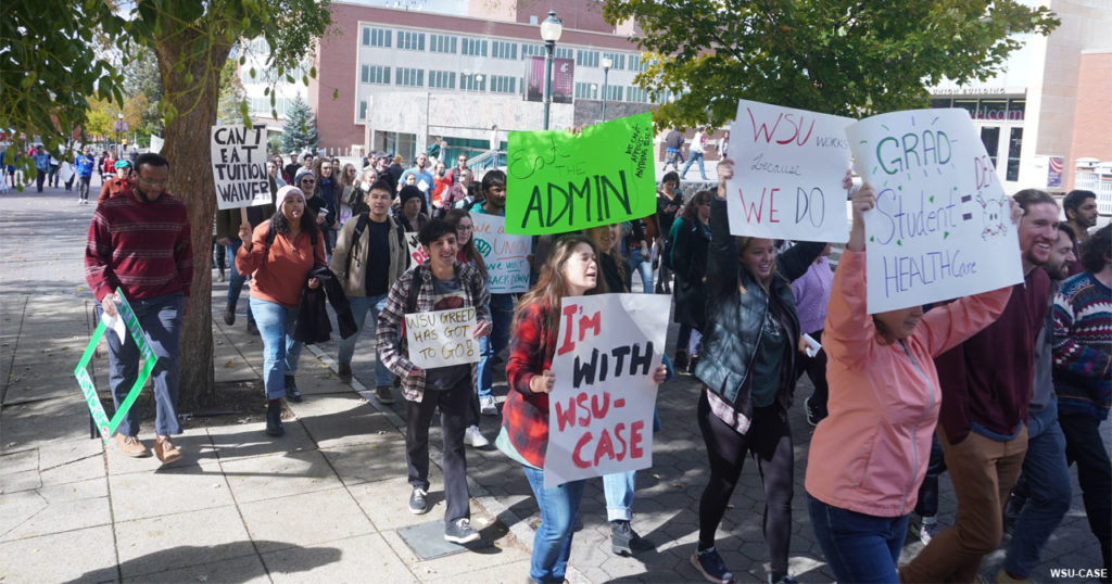 WSU Academic Student Employees prepare to strike on Jan. 17