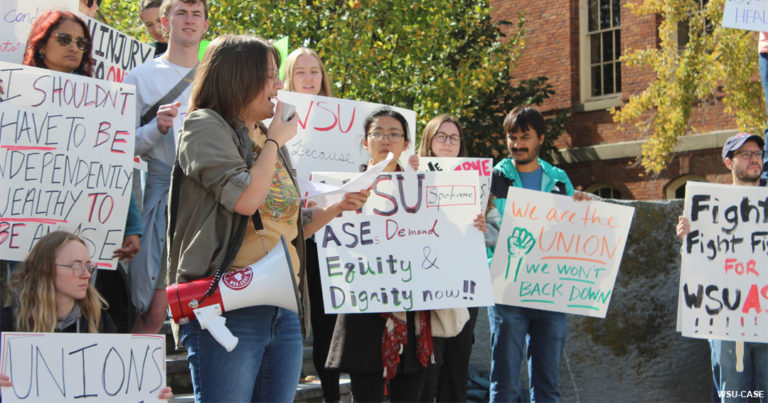 WSU Academic Student Employees prepare to strike on Jan. 17