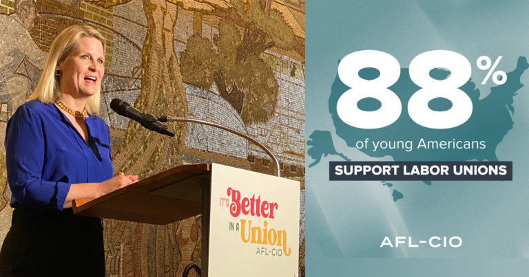 AFL-CIO's 2023 State of the Unions: Strong
