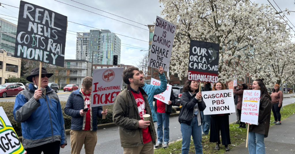 Cascade PBS Union files ULP — The STAND