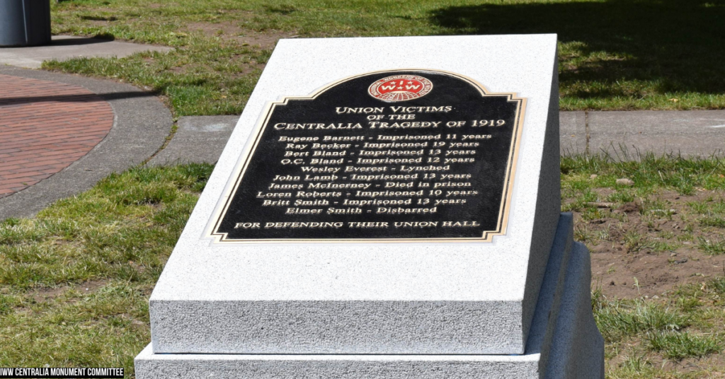 Commemorating the 1919 Centralia tragedy — The STAND