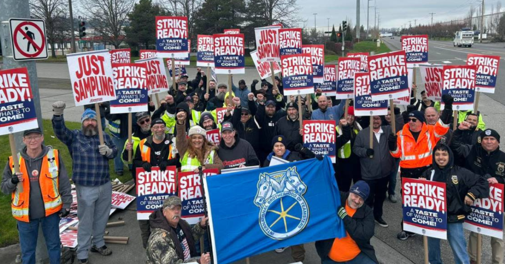 Teamsters rally at Costco headquarters — The STAND