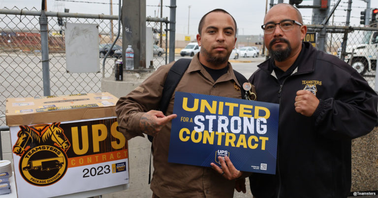 Teamsters announce historic tentative contract agreement at UPS