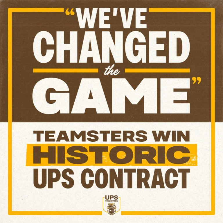 Teamsters announce historic tentative contract agreement at UPS
