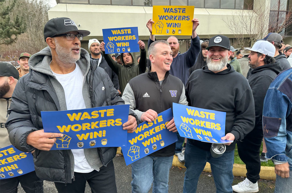 Waste Management workers ratify historic contract — The STAND