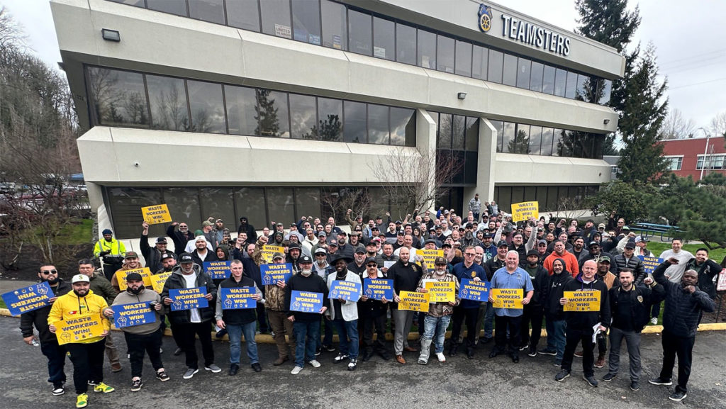 Teamsters ratify 'impressive' Waste Management contract