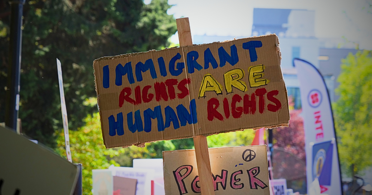Rally for detained union members and fellow Filipino immigrants — The STAND