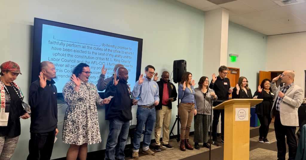 MLK Labor officers and board begin new term — The STAND