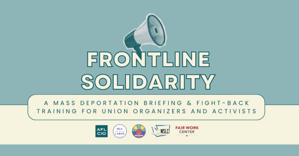 Frontline solidarity workshop offered — The STAND