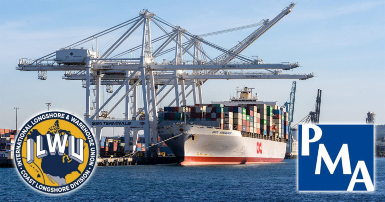 ILWU, PMA announce tentative agreement for West Coast ports