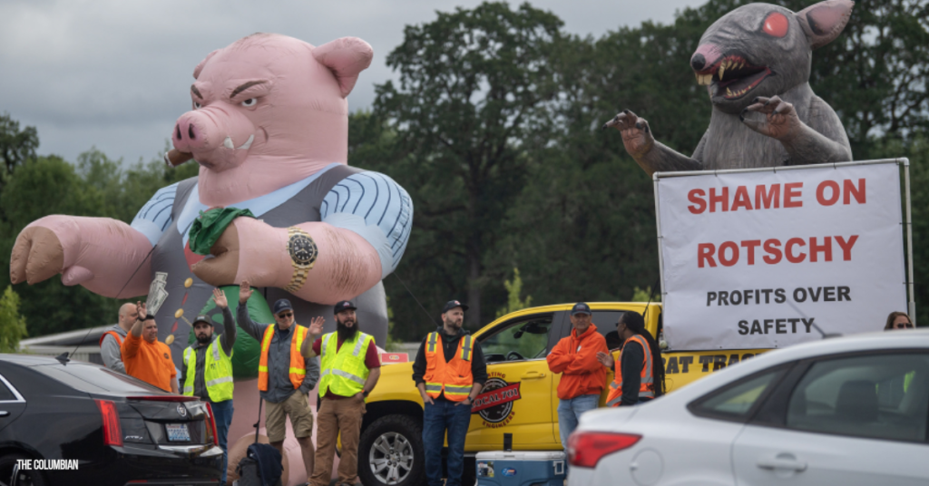 Rotschy picketed | Fed. worker contracts | AI regulation — The STAND