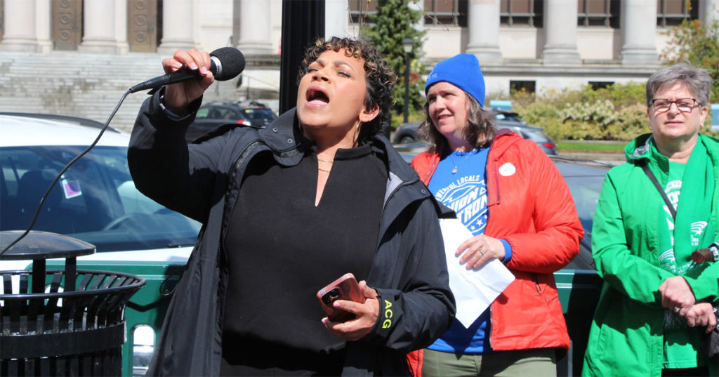 April Sims: 'My theory of change is rooted in solidarity'