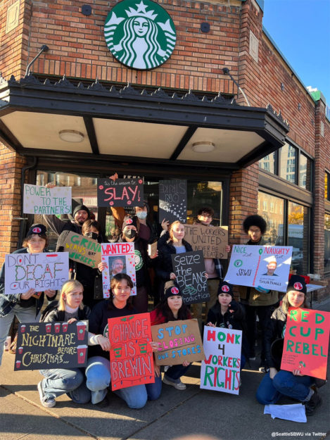 Tell Starbucks: Stop union-busting closures