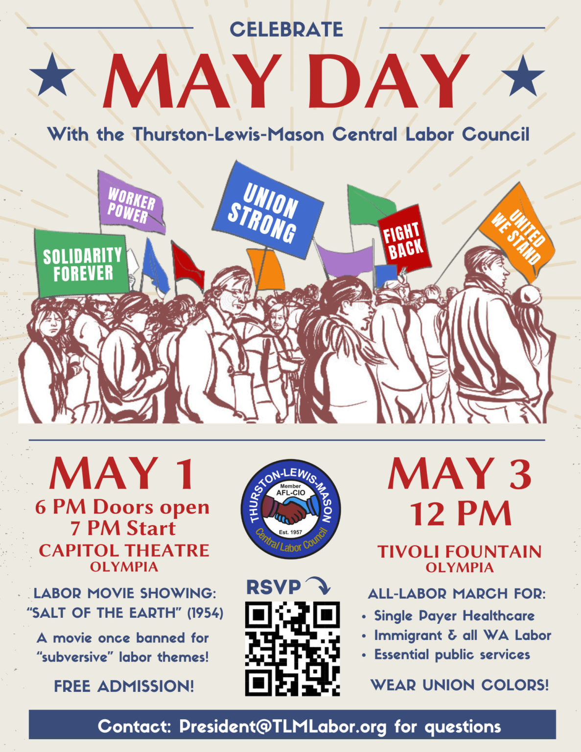 All out for May Day — The STAND