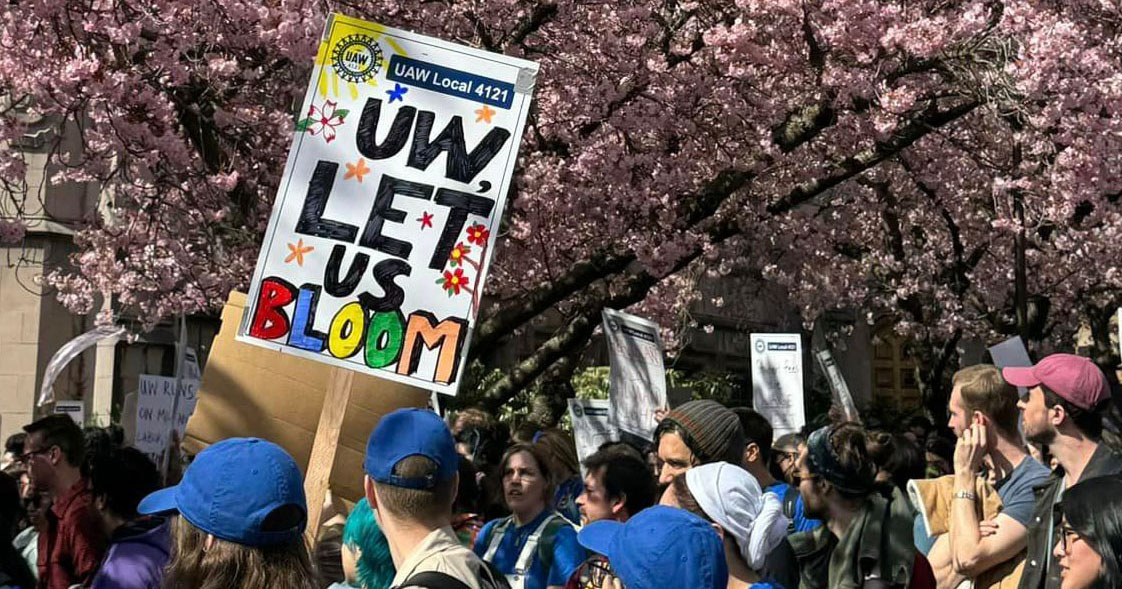 Hundreds of ASEs rallying for UW 'where all can bloom'