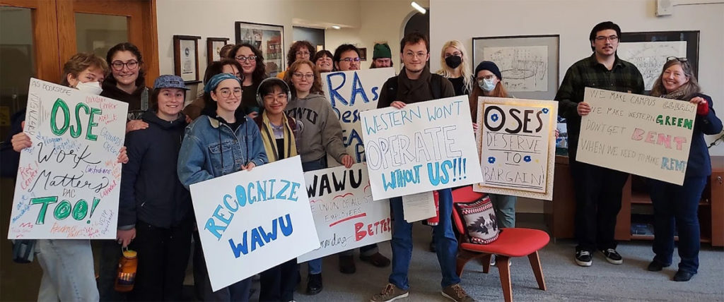 1,100 Operational Student Employees at Western WA University file for union